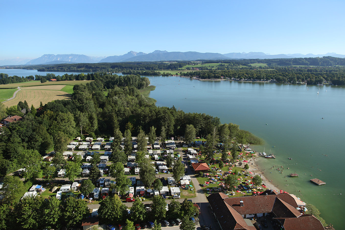 Camping Tettenhausen: zwischen Waginger & Tachinger See