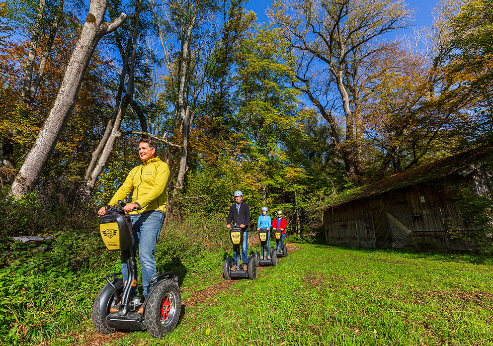 Segwaytour rund um den Waginger See - Abenteuertour mit Robert Weiß